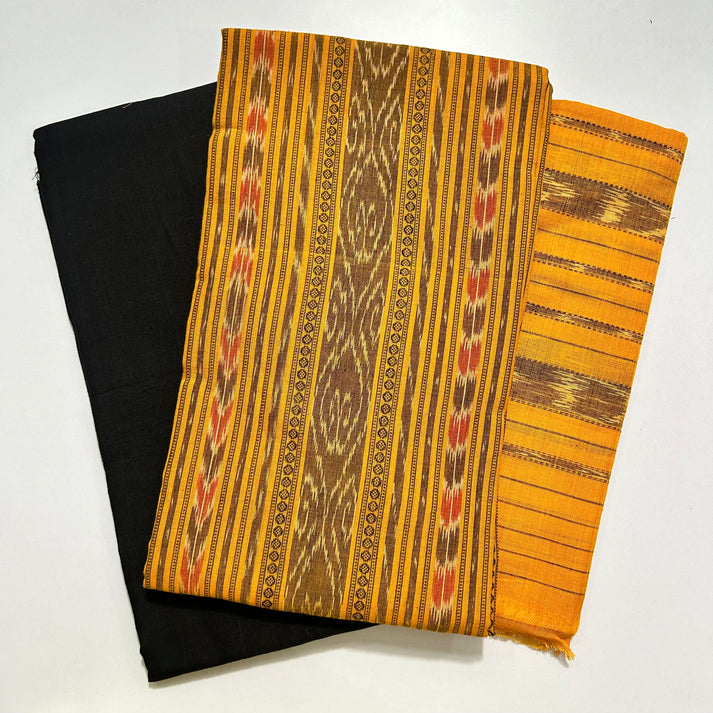 Odisha Handloom Sambalpuri Cotton unstitched Dress material dress set ...
